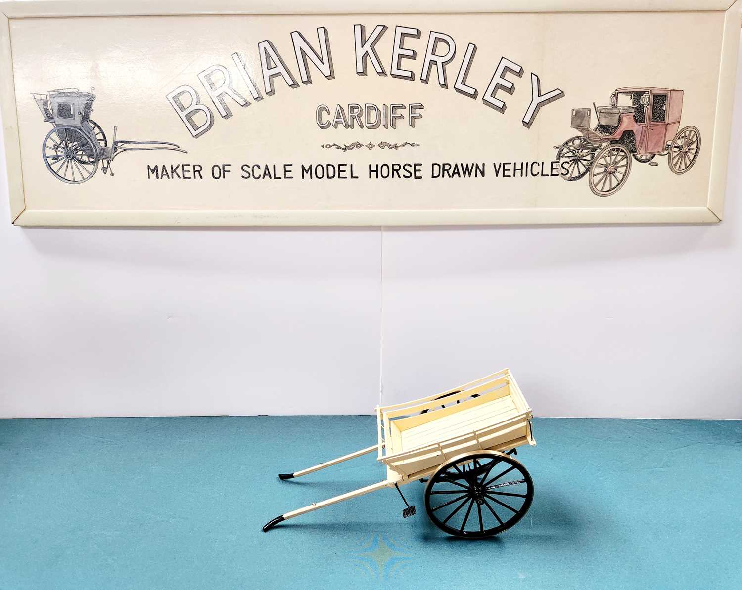 Lot 532 - Dairymans Spring Dray Model (33x15x16)