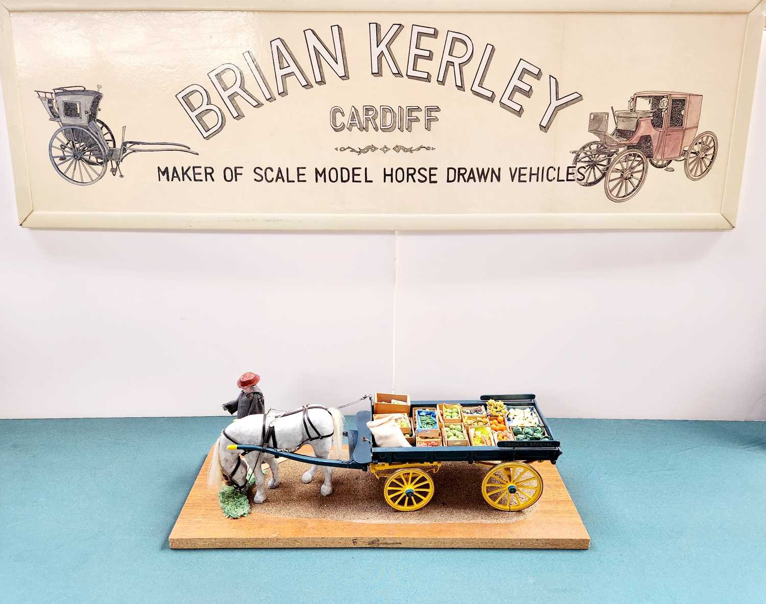 Lot 535 - Trade Wagon Model Signwritten J.Wills & Son