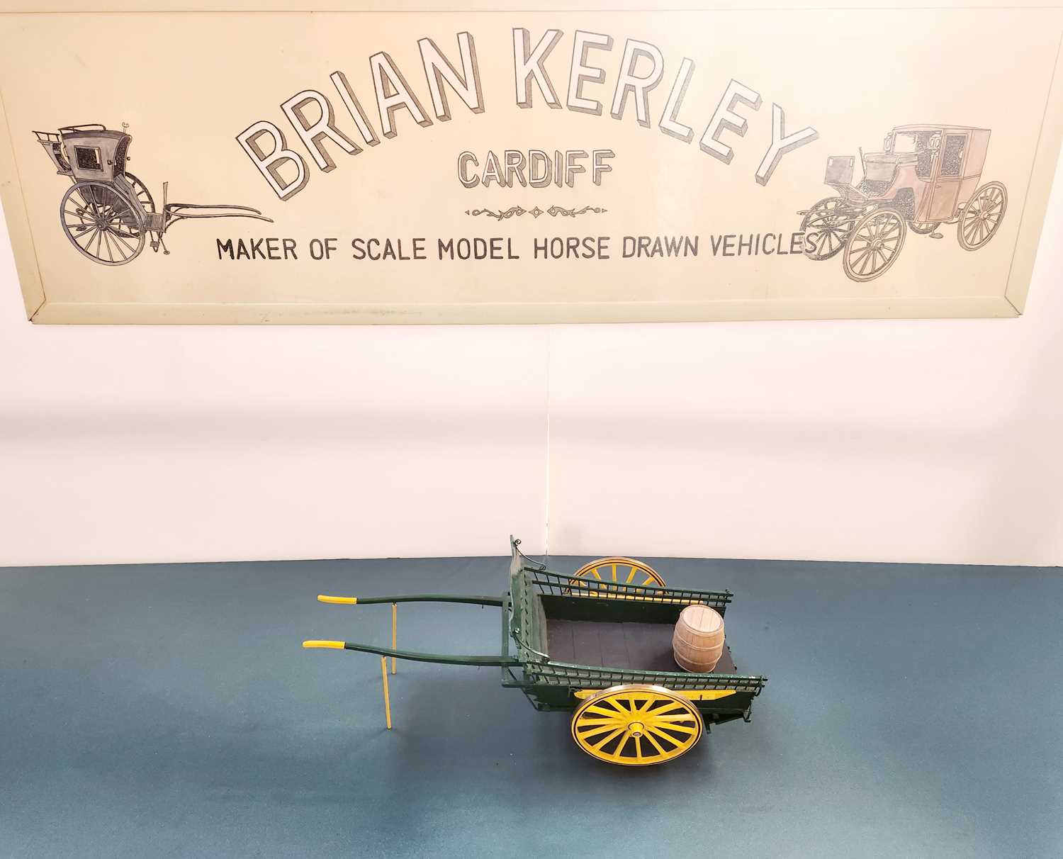 Lot 559 - Brewery Float Model Signwritten Felinfoel