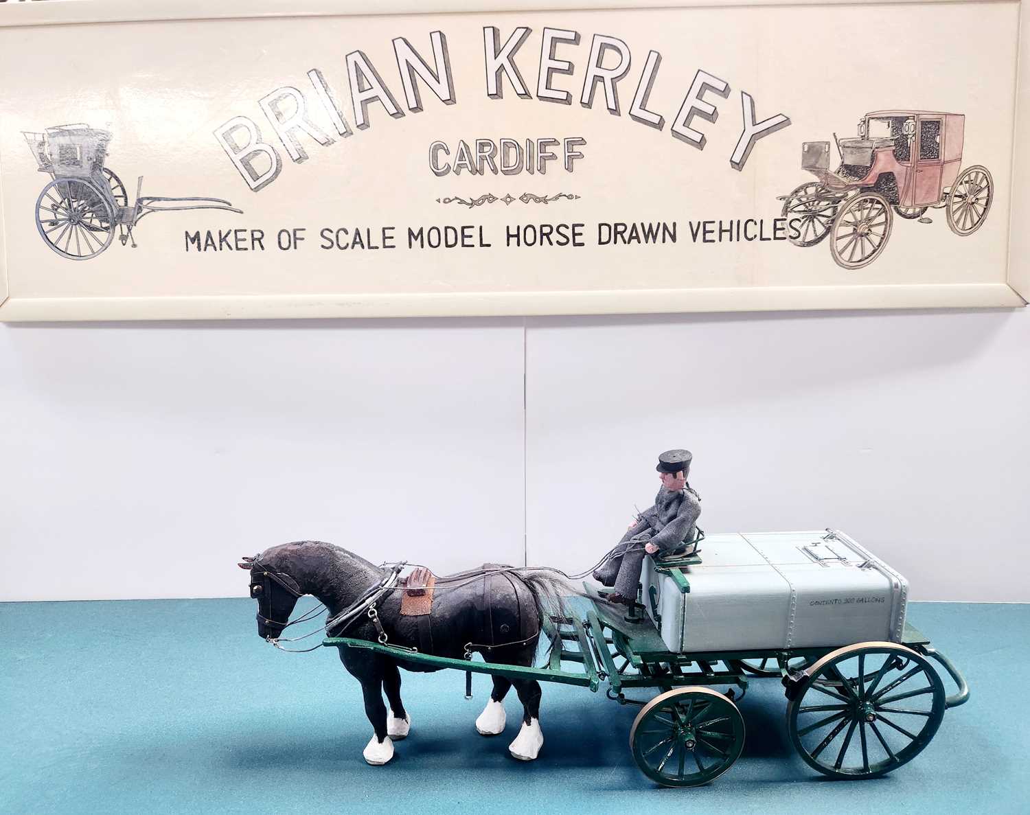 Lot 595 - Great Western Railway Water Wagon (52x14x24)